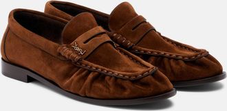 Saint Laurent Mocassins Le Loafer en daim