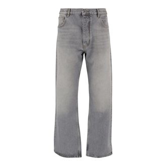 Off-white Jeans mit diagonalen Stickereien- schmaler- entspannter Schnitt - - Jeans - Herren - Grau - W30
