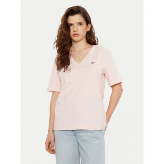 Lacoste T-Shirt TF7300 Rosa Regular Fit