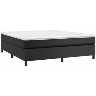 vidaXL Cadre de lit sans matelas noir 180x200 cm similicuir Vidaxl
