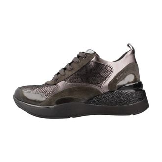 Stonefly Stonefly - Elettra 8 Snake Embossed Lt - Femme - Chaussures - Gris - Taille: 37 EU