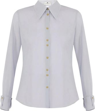 Elisabetta Franchi chemise boutonnée à dos ouvert - Tons neutres