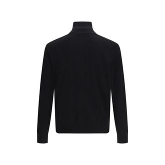 Burberry Mens Black Wool Sweatshirt Clothing