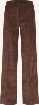Rich & Royal Marlenehose Aus Cord braun