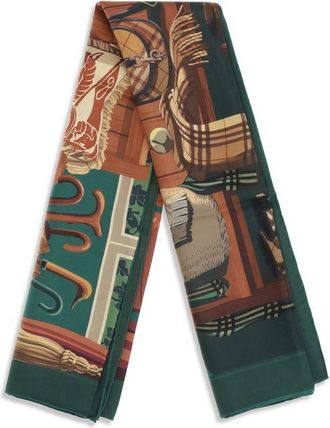 Burberry Knight Scarf - Green