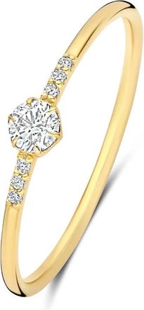 Isabel Bernard Ring - De la Paix Belinda 585 Gold Ring - Gr. 48 - in Gold - für Damen