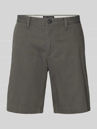 Marc O'Polo Slim Fit Shorts aus Baumwoll-Mix Modell SALO