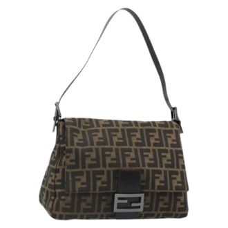 Fendi Pre-owned Zucca Canvas Umh&auml;ngetasche - - Pre-owned - Damen - Braun - ONE SIZE