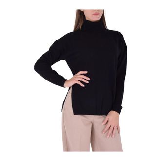Kocca Schwarzer Pullover Calypso - - Knitwear - Damen - Schwarzk - S