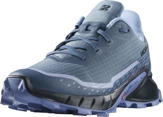 Salomon Alphacross 5 Damen Trailrunningschuhe, Starker Grip, Anhaltender Komfort, Vielseitige Performance, Bering Sea, 38 2/3