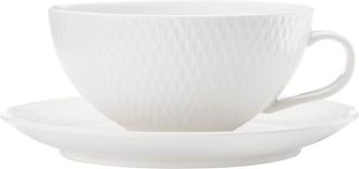 Maxwell & Williams Maxwell&Williams Diamonds Round Teetasse mit Untertasse