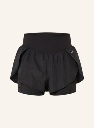 Gymshark Gymshark 2-In-1-Laufshorts schwarz