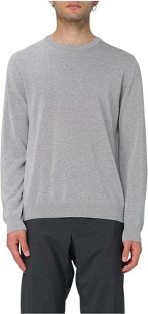 Zanone Homme, Pulls, Gris, Taille: 3XL Pull Essentiel Col Ras du Cou