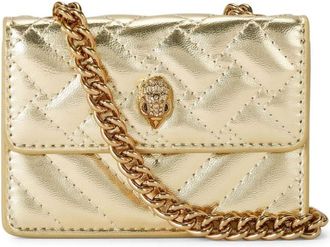 Kurt Geiger Micro Kensington Umhängetasche - Gold