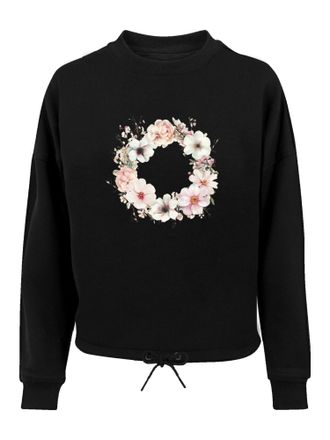 F4NT4STIC Pullover Rosa Blumenkranz