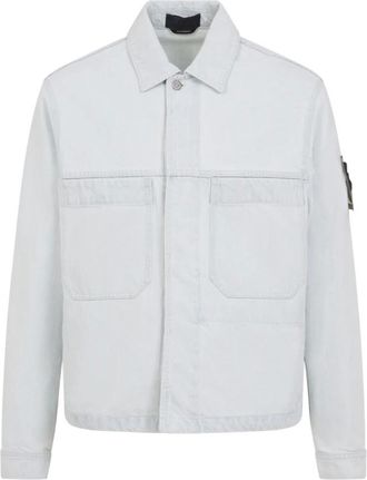 Stone Island Homme, Vestes, Bleu, Taille: S Veste L&eacute;g&egrave;re