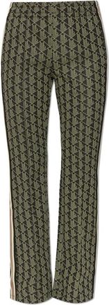 Lacoste Femme, Pantalons, Vert, Taille: 44 FR Monogram Pantalons de surv&ecirc;tement