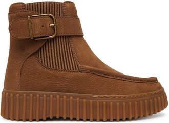 Clarks Stiefeletten Torhill Buckle 26327988 Braun