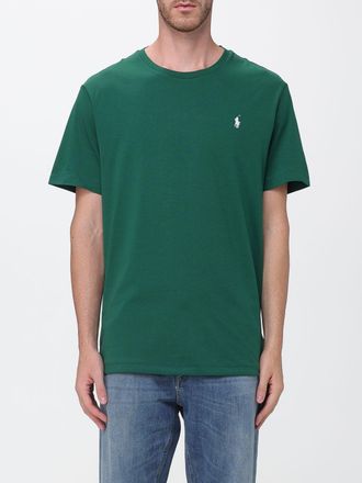 Polo Ralph Lauren Slim Fit Baumwoll-T-Shirt mit gesticktem Logo und Rundhalsausschnitt