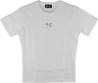 Thug Club t-shirt à motif monogrammé - Blanc