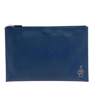 Prada Pre-owned Clutch - - Pre-owned - Damen - Blau - ONE SIZE