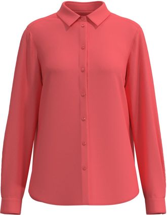 Seidensticker Damen Bluse - Fashion Bluse - Regular Fit - Hemdblusenkragen - Langarm - 100% Viscose