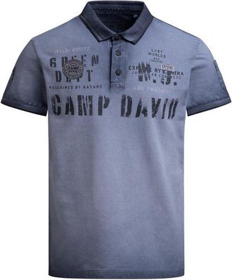 Camp David Poloshirt aus Baumwolle