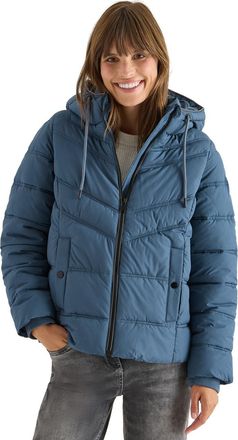 Cecil Damen 2005476 Steppjacke mit Kapuze, Moonstone Blue, XXL