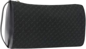 Loewe Pre-owned Pochette en toile - Femme - Pre-owned - Noir - Taille: ONE Size