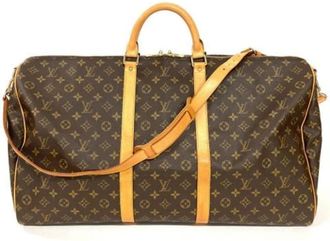 Louis Vuitton unisex, Pre-owned, Brun, Taille: ONE Size Sac Week-end en Toile Pre-owned