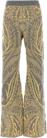 Etro Femme, Pantalons, Multicolore, Taille: 34 FR Pantalon en Maille Paisley