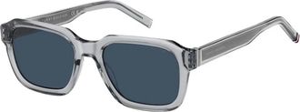 Tommy Hilfiger Homme, Accessoires, Gris, Taille: 53 MM Lunettes de soleil 2310/S Kb7(Ku)