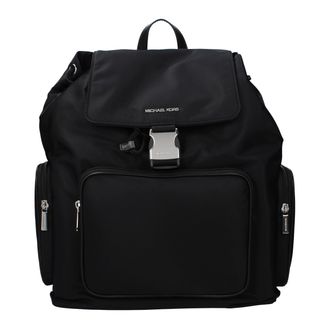 Michael Kors Schwarzer Stoff-Rucksack