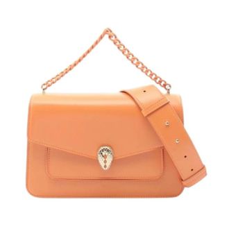 Bulgari Pre-owned Vintage Cross Body Bag - - Pre-owned - Damen - Orange - ONE SIZE