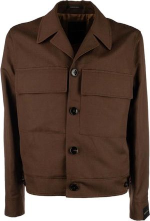 Gabriele Pasini Homme, Vestes, Brun, Taille: L Giubbini