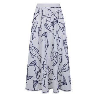 Farm Rio Midi Skirts - - Skirts - Damen - Mehrfarbig - XS