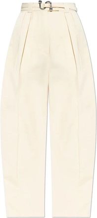 Sportmax Femme, Pantalons, Beige, Taille: 34 FR Idoneo Pantalons