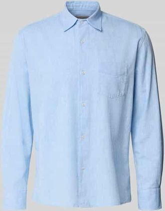 Officine G&eacute;n&eacute;rale Regular Fit Freizeithemd aus Baumwolle