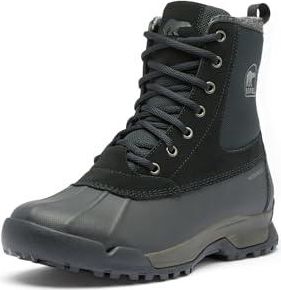 Sorel Buxton Lite Bottes imperm&eacute;ables pour homme, noir/noir, 42.5 EU