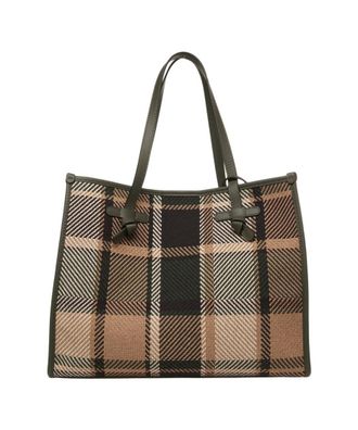 Gianni Chiarini Shopper & Totes - Shopper With Check Pattern - Gr. unisize - in Grau - f&uuml;r Damen