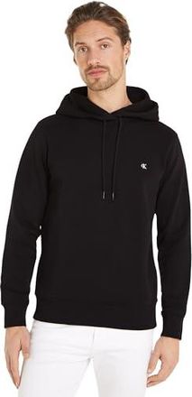 Calvin Klein Jeans Sweat &agrave; Capuche Homme Embro Badge Hoodie avec Capuche, Noir (Ck Black), XL