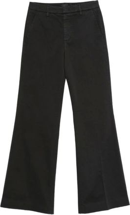 Dondup Femme, Pantalons, Noir, Taille: 40 FR Wide Pantalons