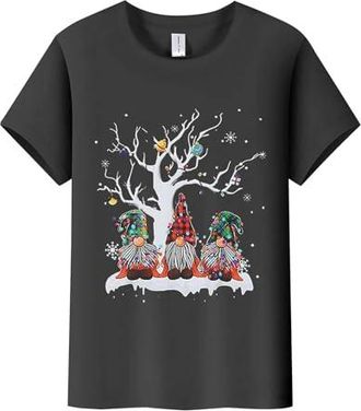Generic Womens Christmas Tops Graphic Print Sweatshirt Xmas Top Snowman T Shirts Crewneck Blouse Long Sleeve Loose Fit Pullover Clothing Novelty Shirts F-01 (