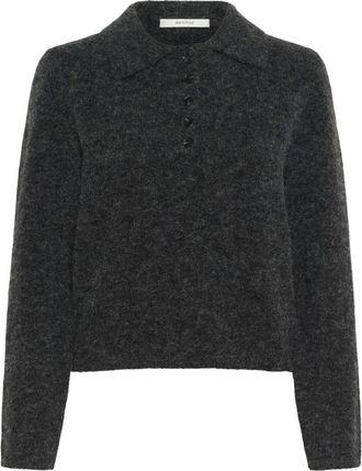 Gestuz Femme, Tops, Gris, Taille: 40 FR Polo Chemises