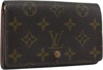 Louis Vuitton Portefeuille Pre-owned - Femme - Pre-owned - Brun - Taille: ONE Size