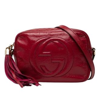 Gucci Pre-owned Soho Disco Cross Body Bag - - Pre-owned - Damen - Rot - ONE SIZE