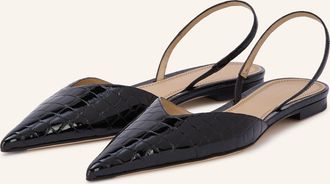 Victoria Beckham Slingballerinas schwarz