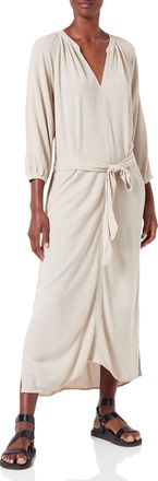 Tom Tailor Damen Tunica Kleid mit Bindegürtel 1031362, 29517 - Sand Stone Beige, 40