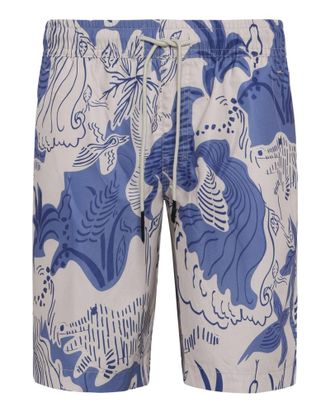 OAS Schnelltrocknende Badeshorts mit grafischem Print in
