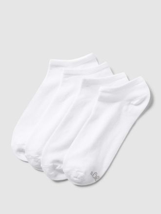 s.Oliver Red Label Sneakersocken mit Stretch-Anteil im 4er-Pack